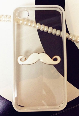 [ghyxh36165]clear Moustache Phone Shell Case For Sumsung And Iphone on ...