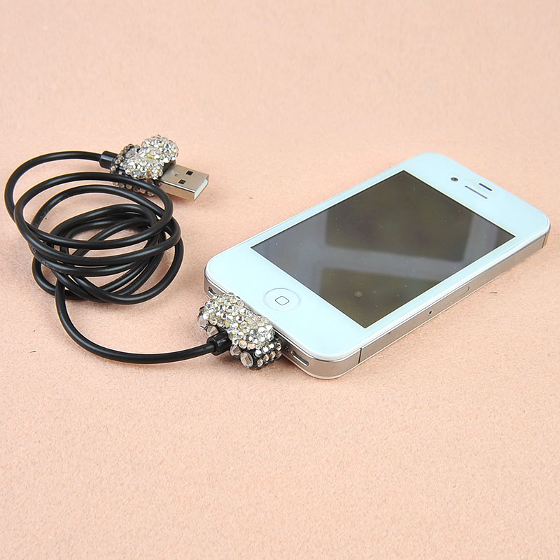Diamond Bowknot Data Link/line For Iphone 4/4s on Luulla