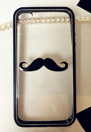 [ghyxh36165]clear Moustache Phone Shell Case For Sumsung And Iphone on ...