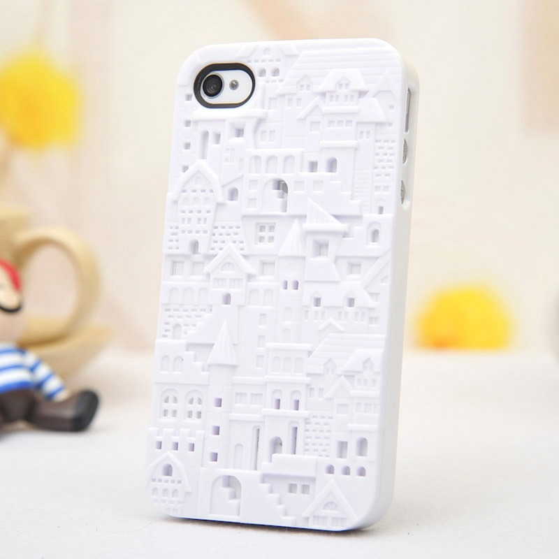 Three-dimensional Relief Hollow Out House Case For Iphone 5 on Luulla